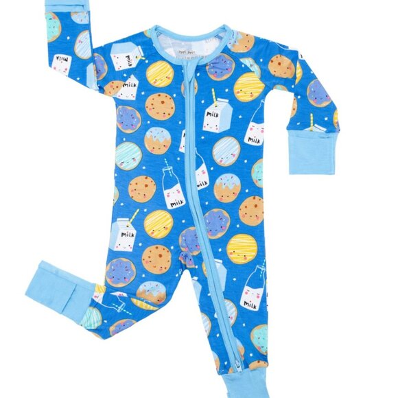 Little Sleepies | Pajamas | Little Sleepies Blue Milk Cookies 3t | Poshmark